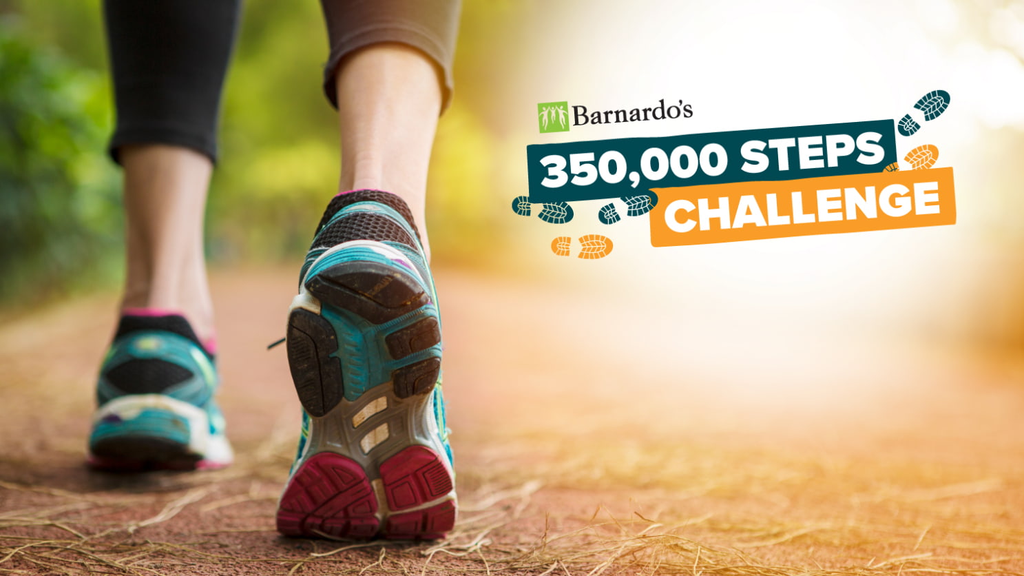 350,000 steps challenge | Barnardo's