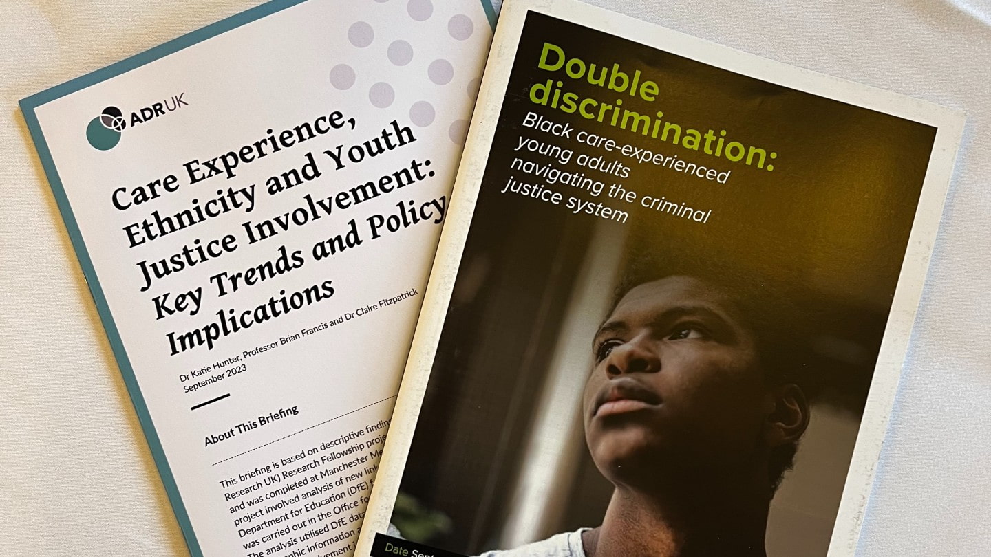 Black care-experienced young people in the criminal justice system ...